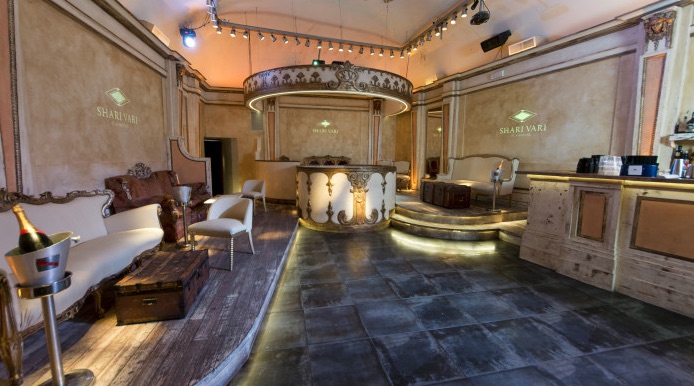 Shari Vari Rome - VIP Tables and Prices I Club Bookers Rome